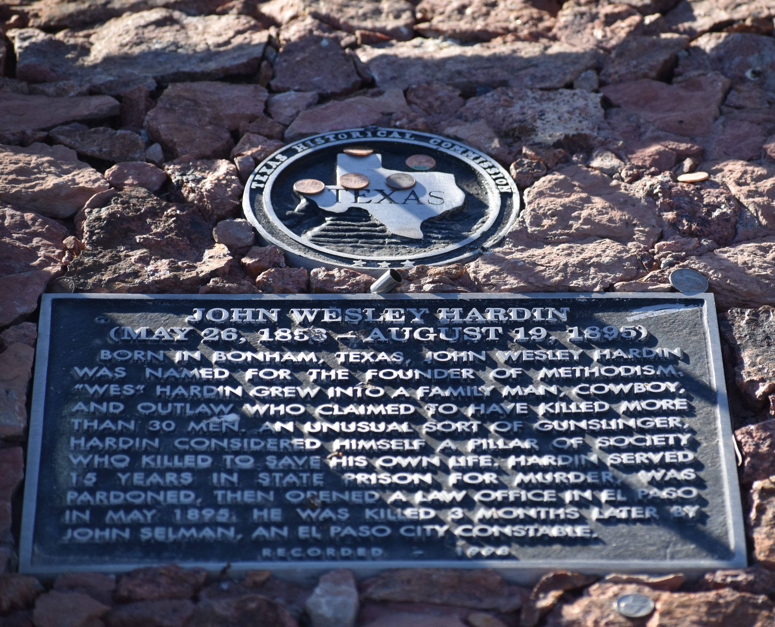 Texas’ Most Notorious Killer, John Wesley Hardin, Is Buried in El Paso ...