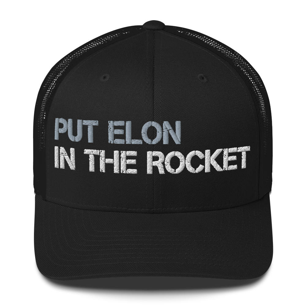 Put Elon Trucker Cap - The Barbed Wire